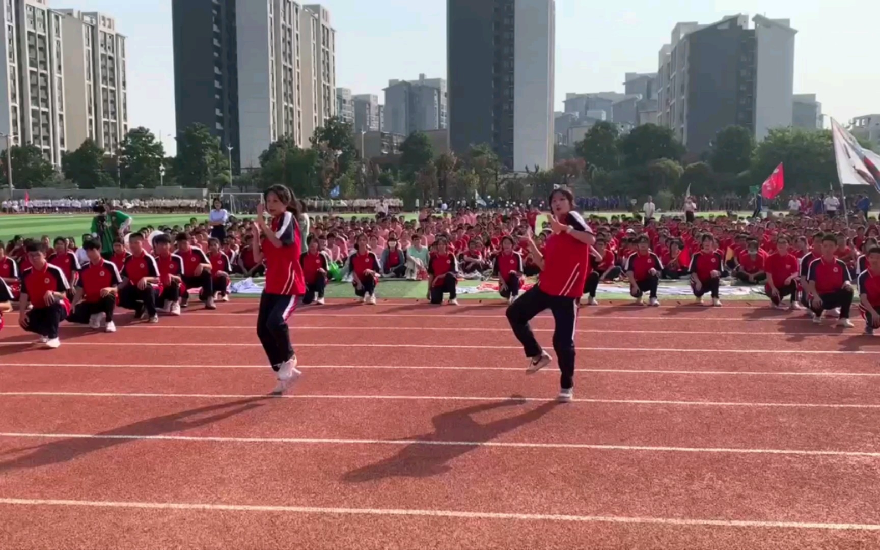 校运会开幕式!燃爆全场!