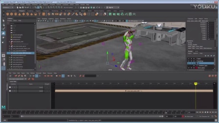 maya2017教程:非破坏性动画编辑---基础设置和片段编辑