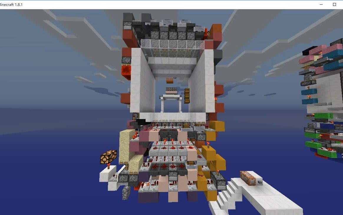 体积1320的7x7活塞门_我的世界_演示