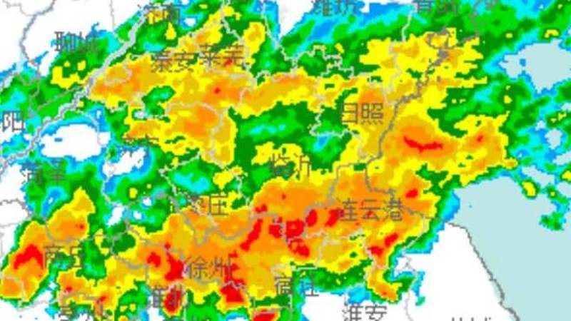 这场雨终于来了!徐州普降暴雨缓解旱情