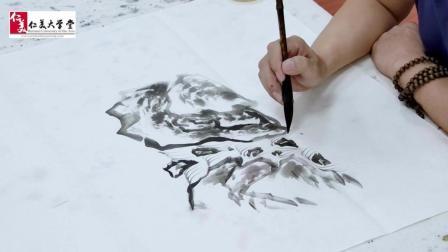 视频教程|山水画中,水要怎么画才能更形象?