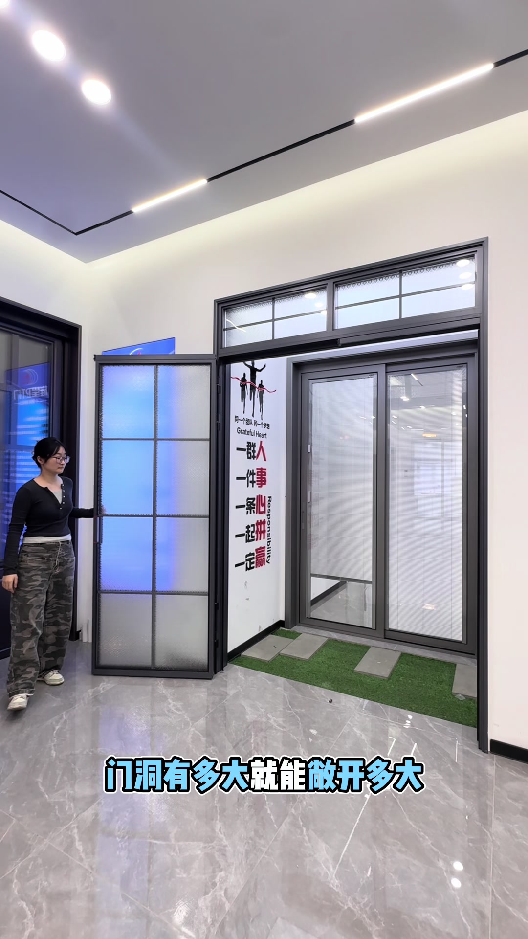 复古款式搭配海棠花! #pt门#pd门 #复古门