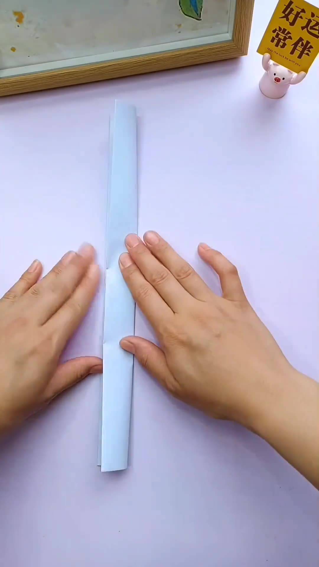 教你折一把好玩的皮筋枪,简单又有趣