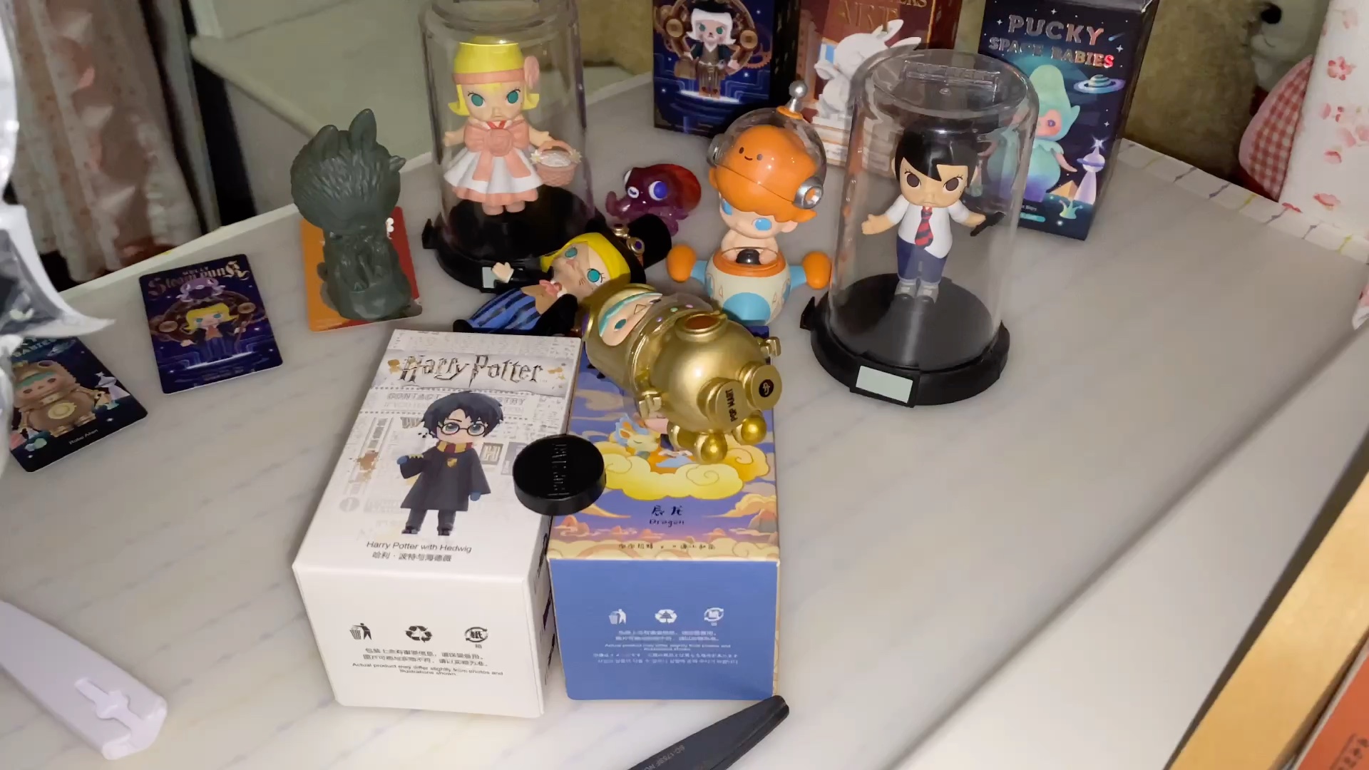 【盲盒】激动人心的一次性拆5个不同系列的泡泡玛特!