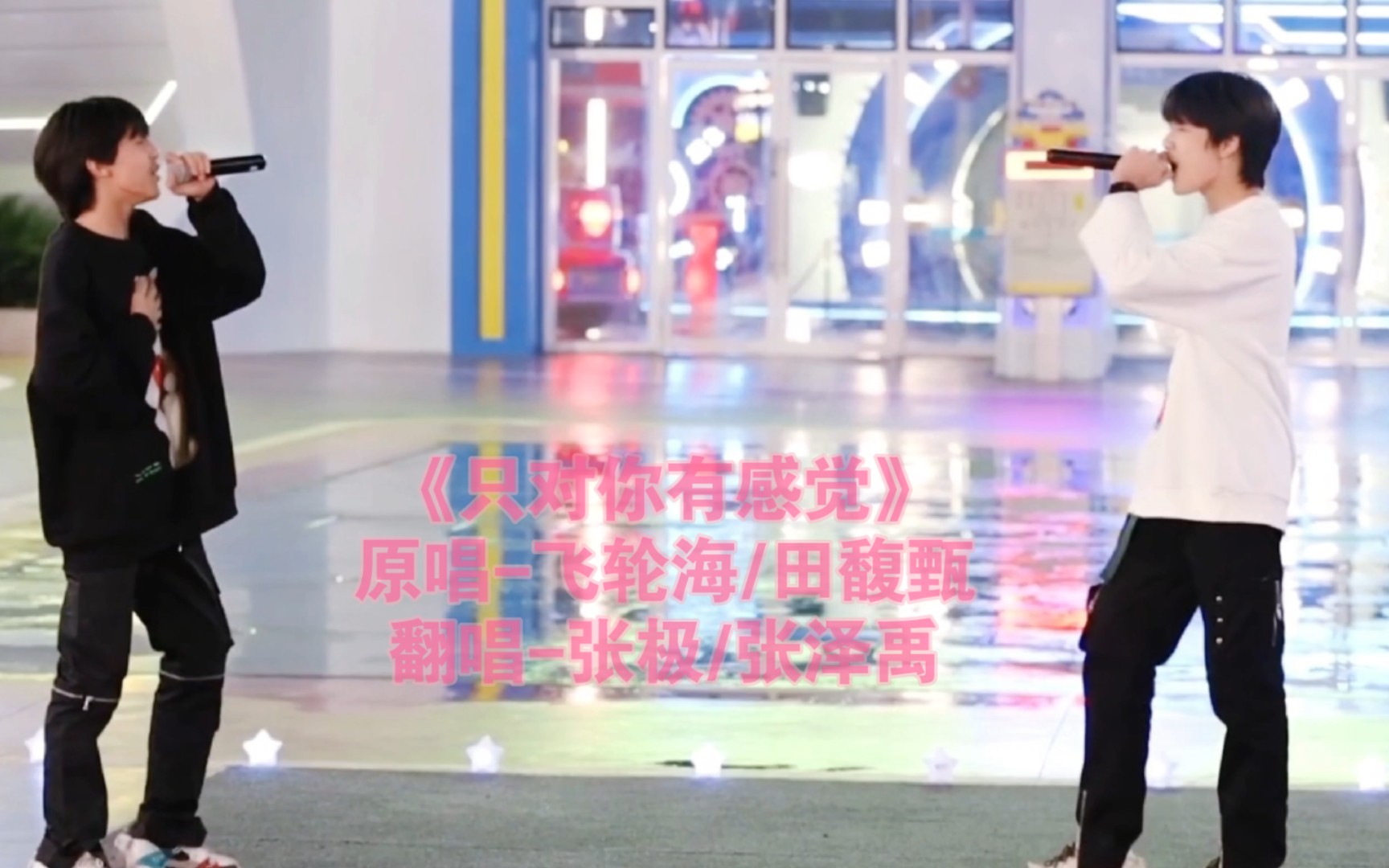 【TF家族】张极&张泽禹cover《只对你有感觉》