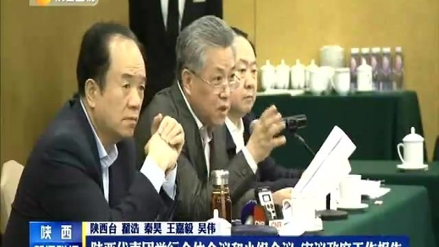 陕西代表团举行全体会议和小组会议 审议政府工作报告