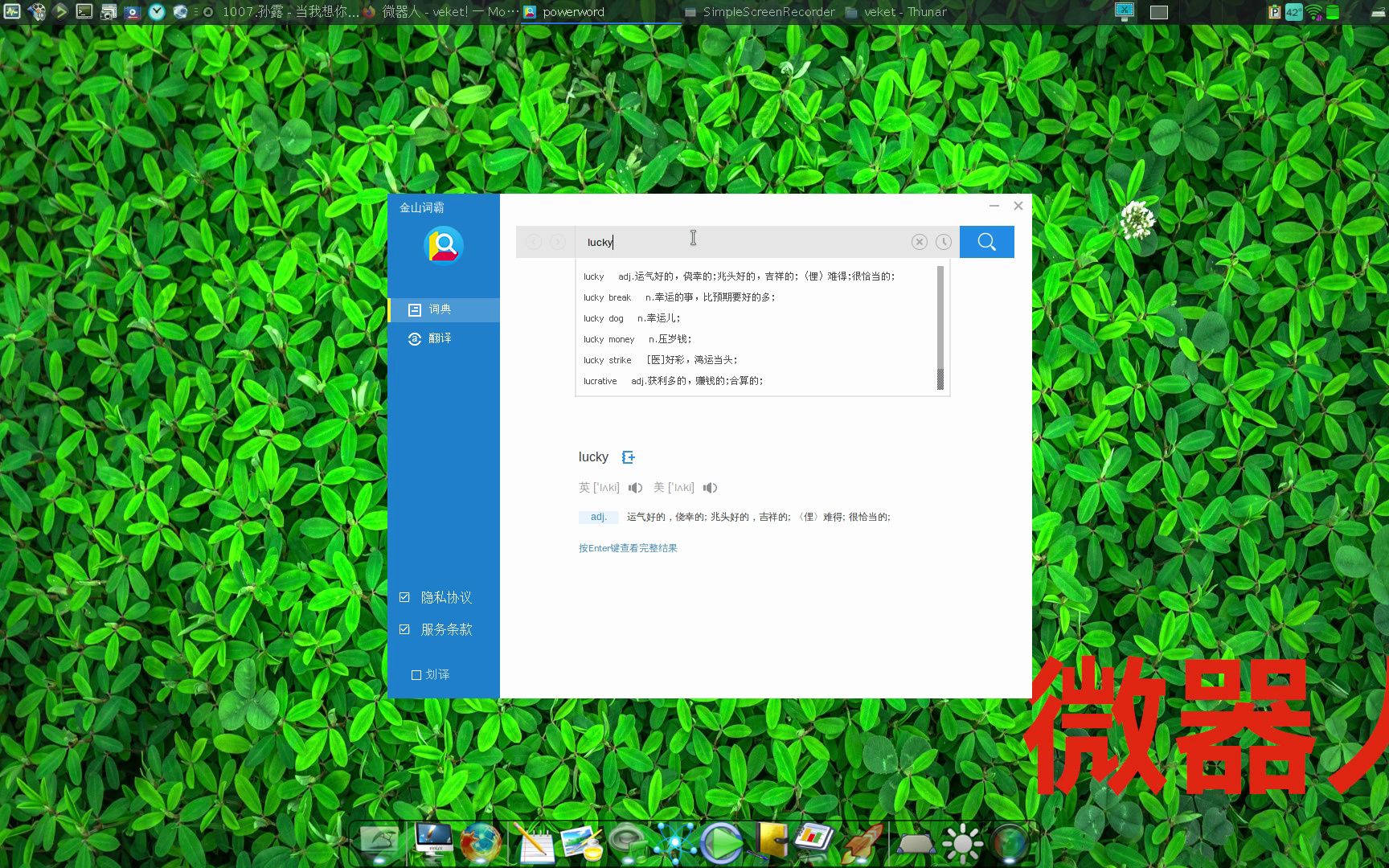 金山词霸Linux原生版