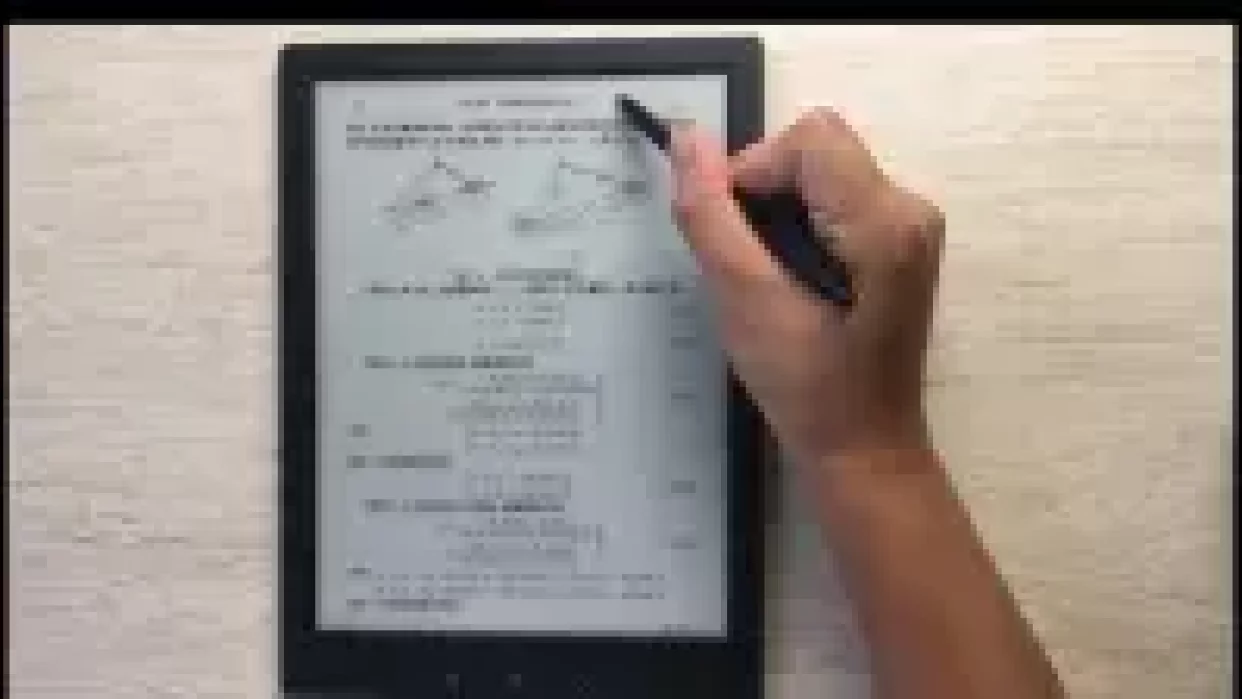 喜阅XiBook大屏手写版pdf批注使用