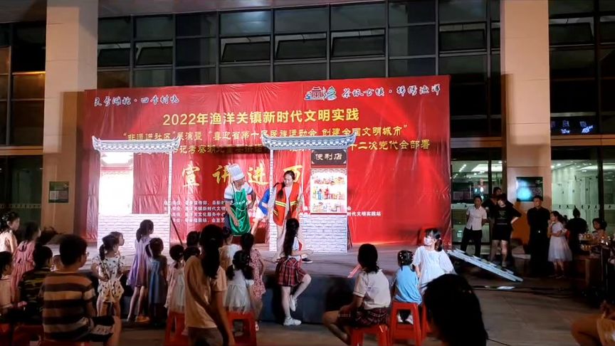 新时代文明实践、非遗文化、垃圾分类宣讲进万家～