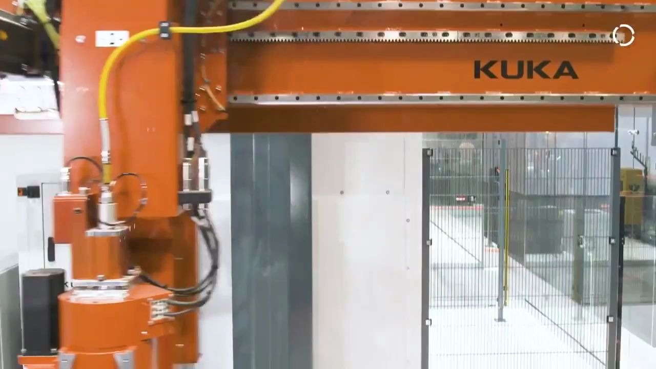 库卡机器人6轴机床机构_KMC编程 by Robotmaster