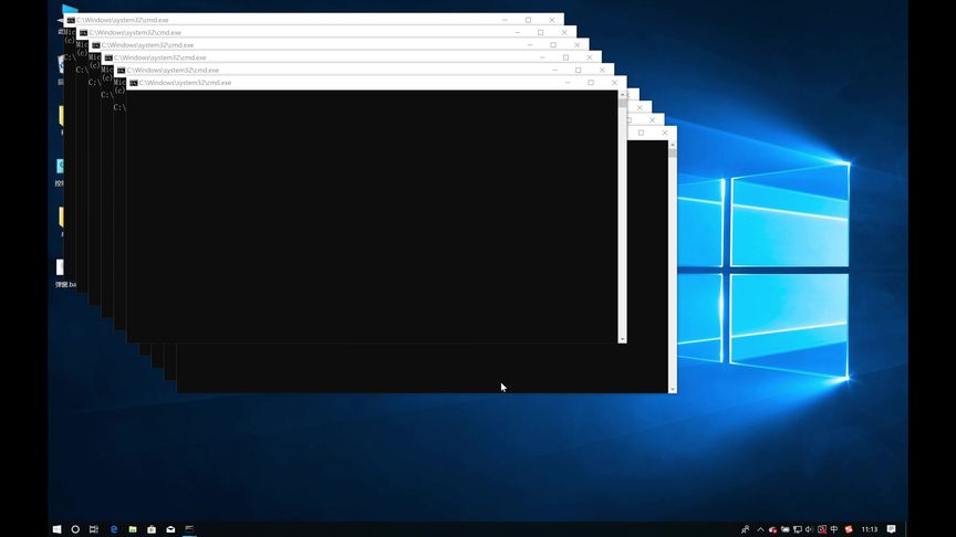 恶搞你的小伙伴:三句代码即可让电脑无限弹出窗口