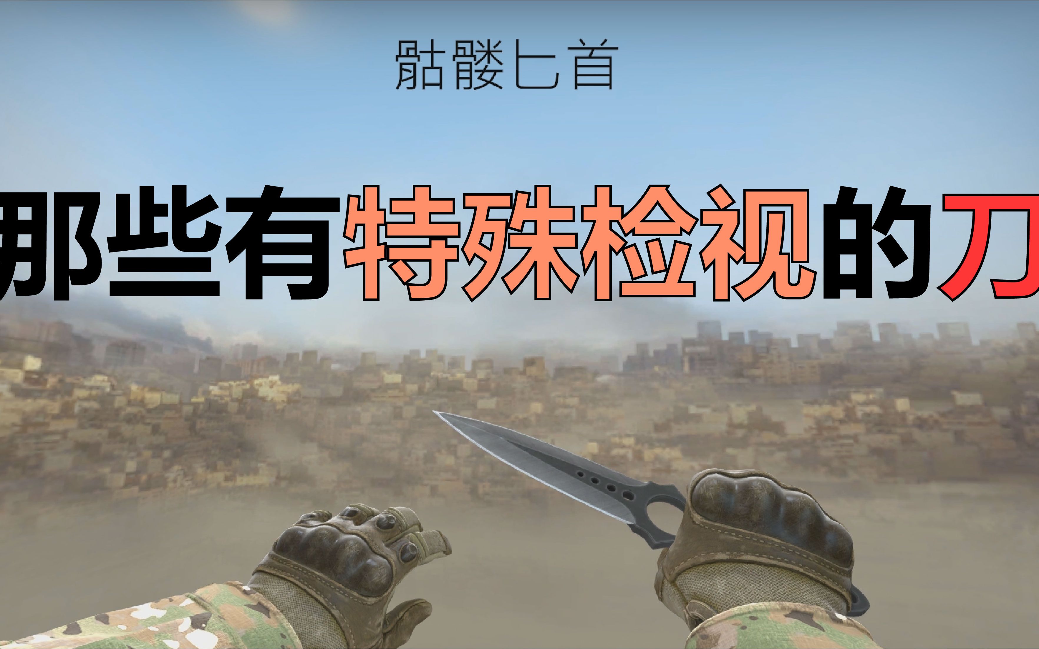 【csgo】这期视频告诉那些特殊检视的刀!