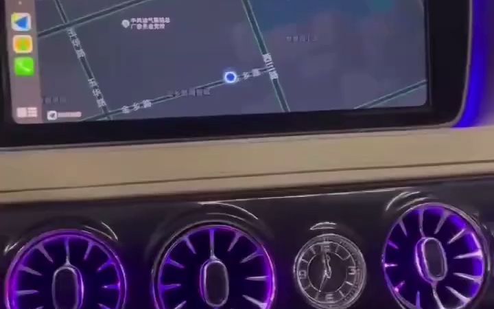 奔驰S级W222无线carplay+华为hi car模块升级