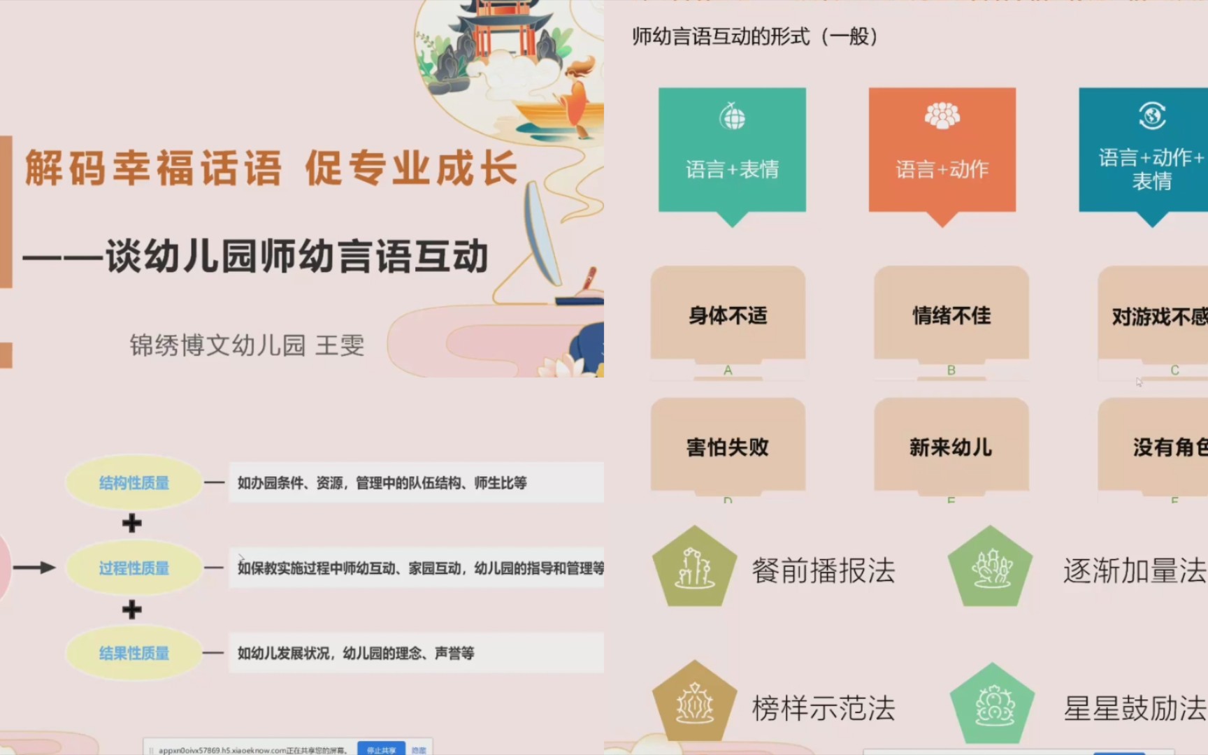 【学前教育讲座】师幼互动‖解码幸福话语 · 促专业成长 ——谈幼儿...