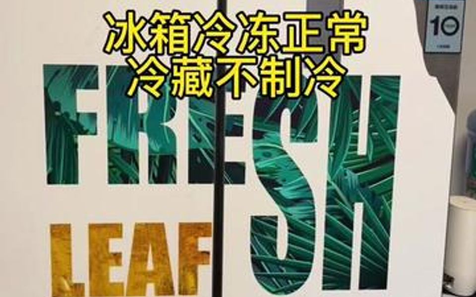 冰箱冷冻正常冷藏不制冷怎么回事,拆开这里搞一下就正常了!学会了吗?