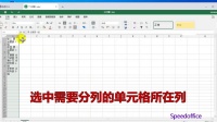 Excel表格用分隔符分列的技巧