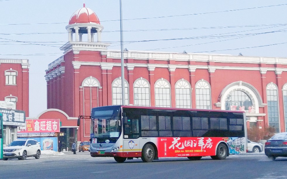 【联创---POV140】阿城公交2路POV(继电器---佟二堡皮草城)全程第一...