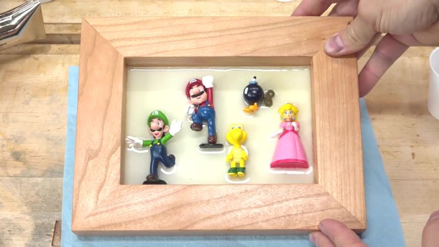 「木工DIY」实木画框制作过程