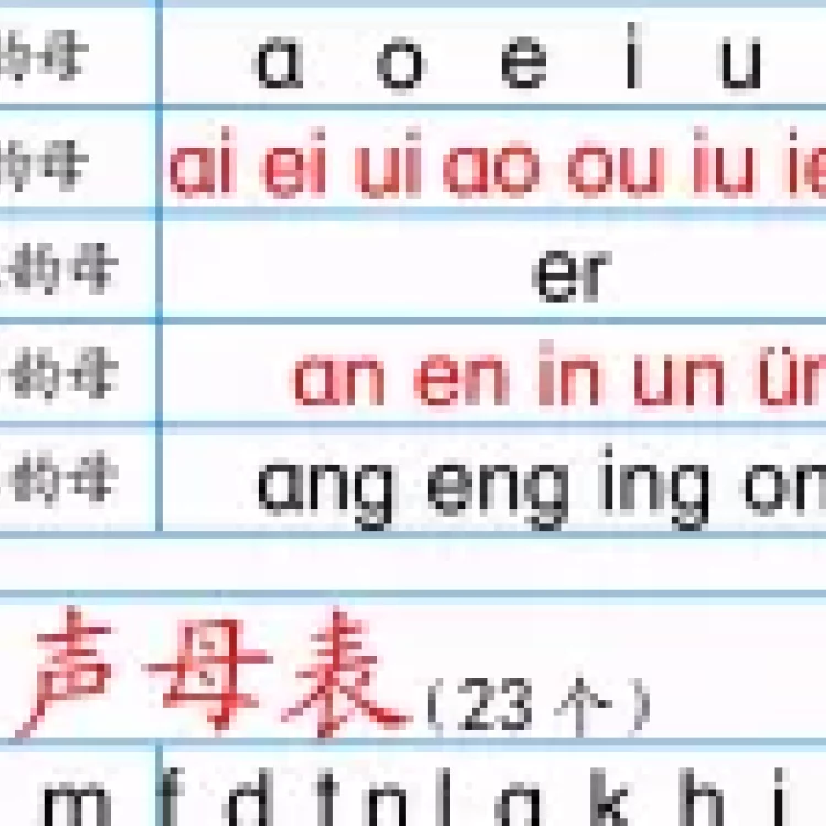 韵母表,声母表;整体认读音节