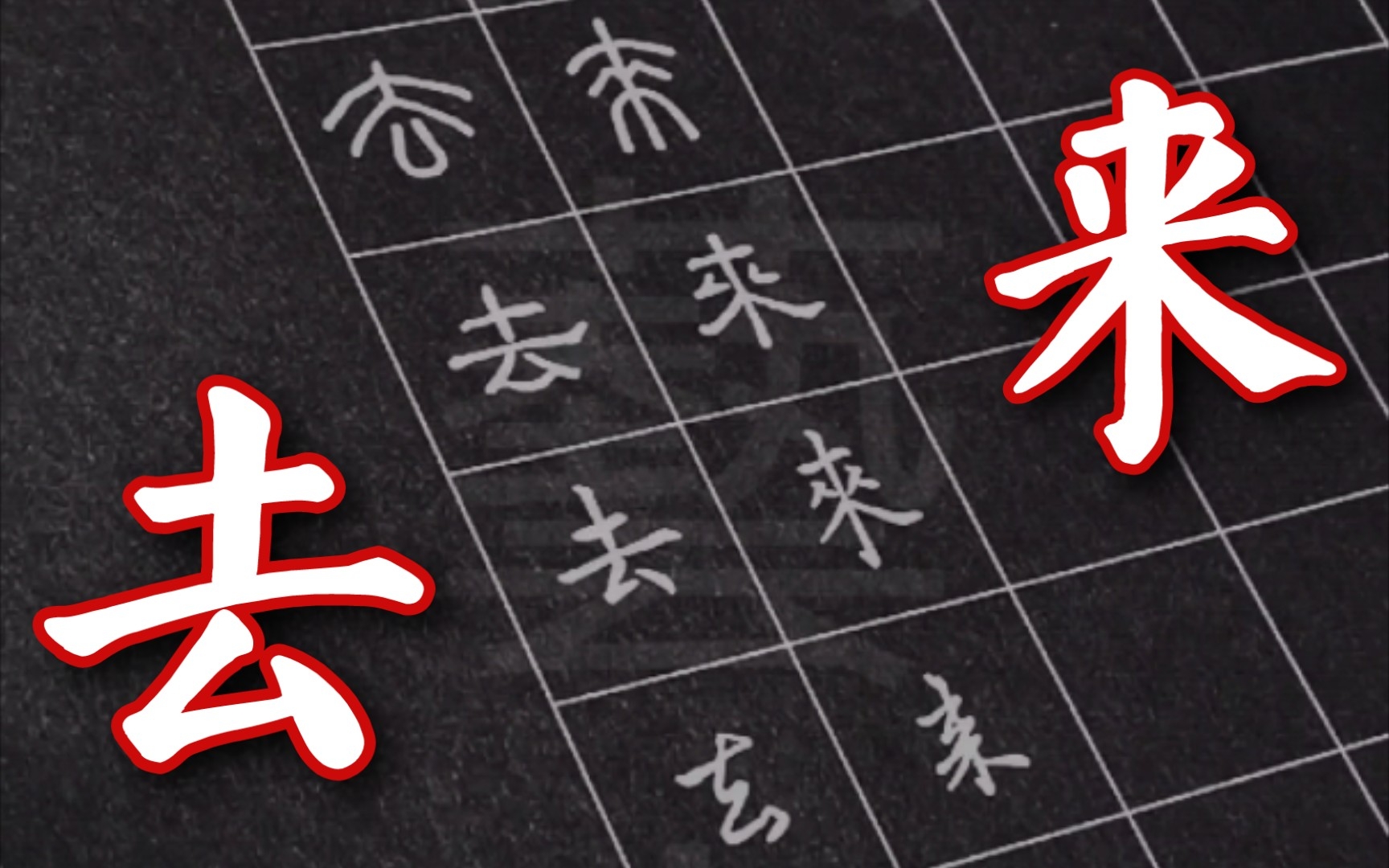 一分钟了解汉字的前世今生