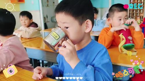 健康成长要保证每天的饮水量,今日份健康打卡