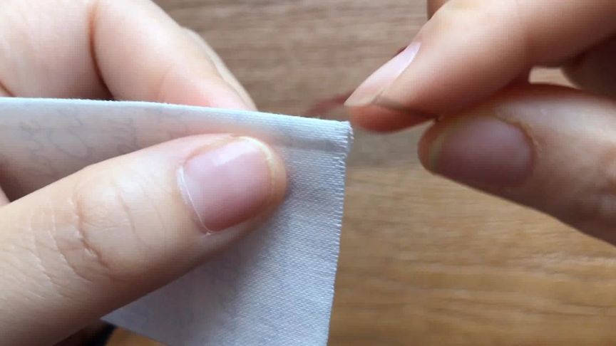 基础针法 | 想有一手好的针线活必须认真练习针法——平针缝