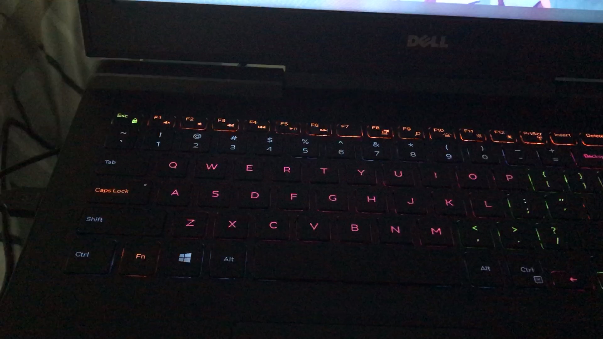 戴尔7566 i5背光键盘