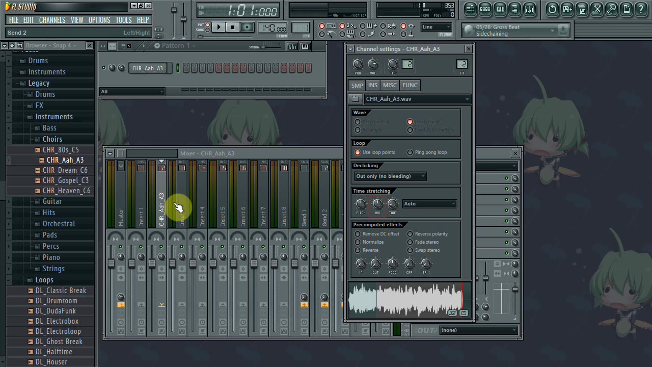 fl studio教程:采样器设置(SMP页面)