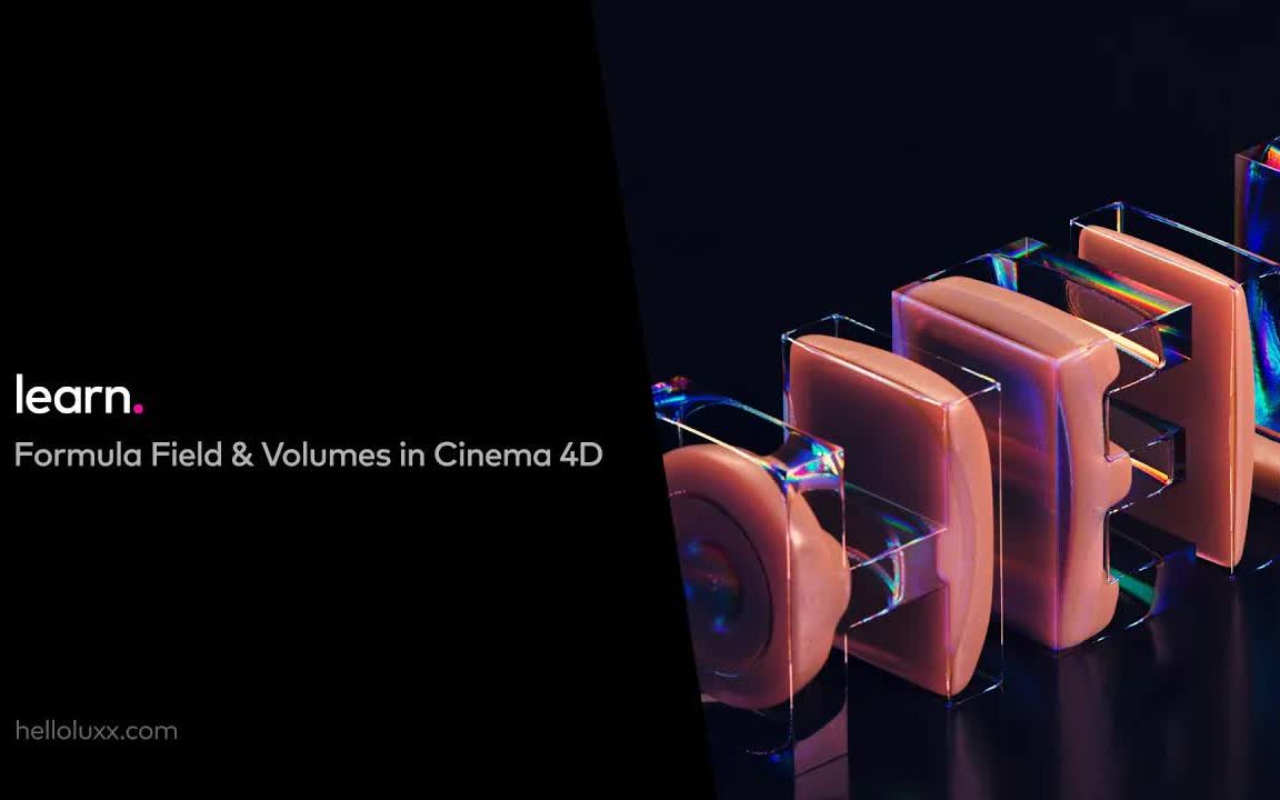 C4D公式域和体积的运用教程
