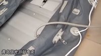 信光橡皮艇铝合金底板安装组装过程 高清