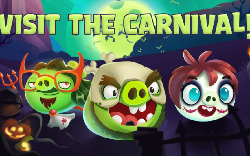 万圣节快要到了,愤怒的小鸟:重启迎来盛大更新!