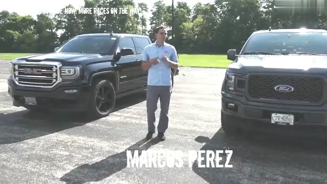 3.5排量福特F150与6.2GMC皮卡是不是一个档次?比一下就明白了