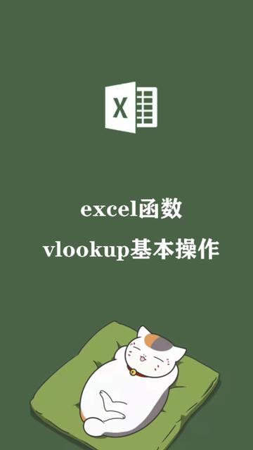 .函数vlookup,基本操作excel技巧,vlookup函数使用.