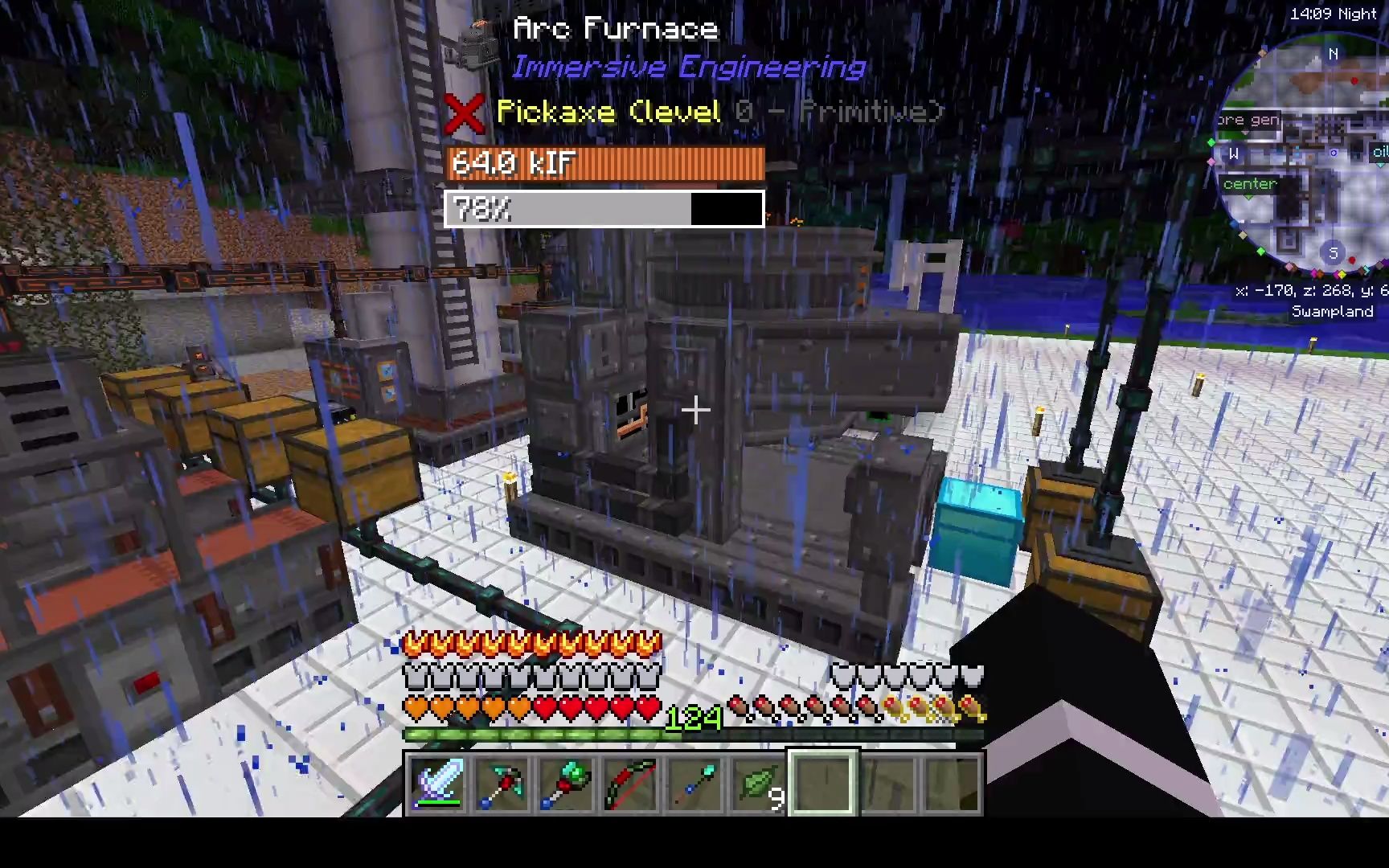 ...柴油发电机 工业重生高炉 征服炼铂_哔哩哔哩bilibili_我的世界_实况