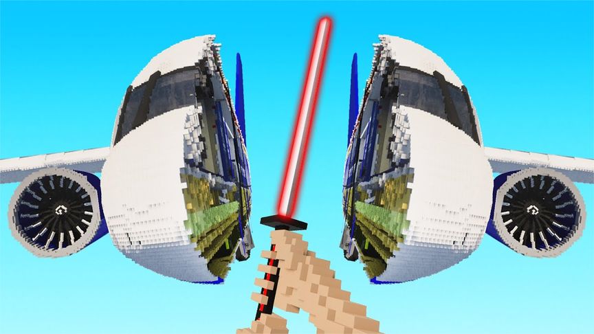 拆家模拟器:魔哒有一把能把所有物体切一半的神器