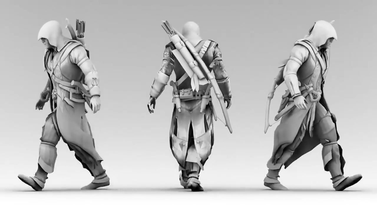 刺客信条动作动画展示