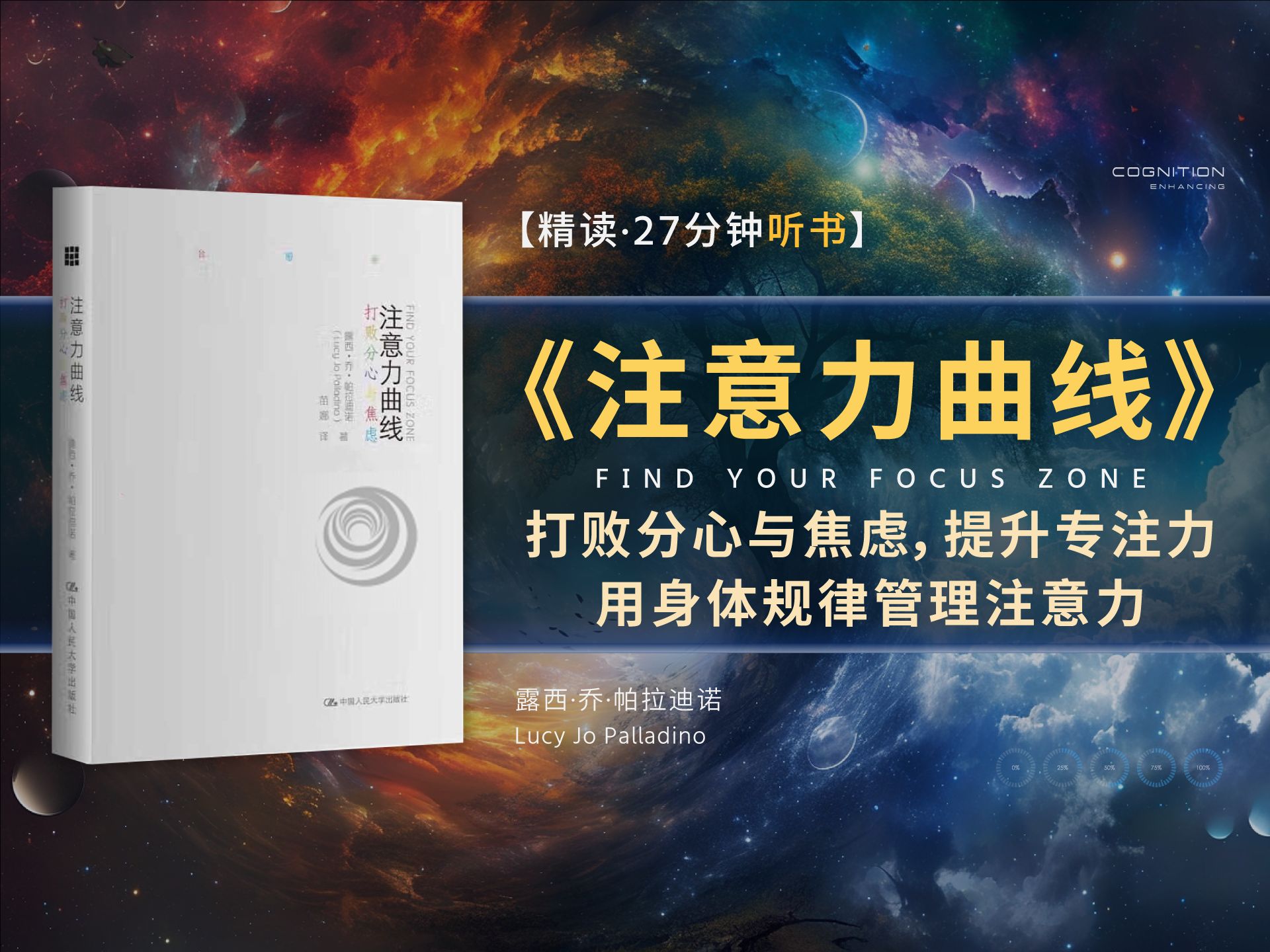 《注意力曲线》打败分心与焦虑,用身体规律管理注意力,在正确的时间...