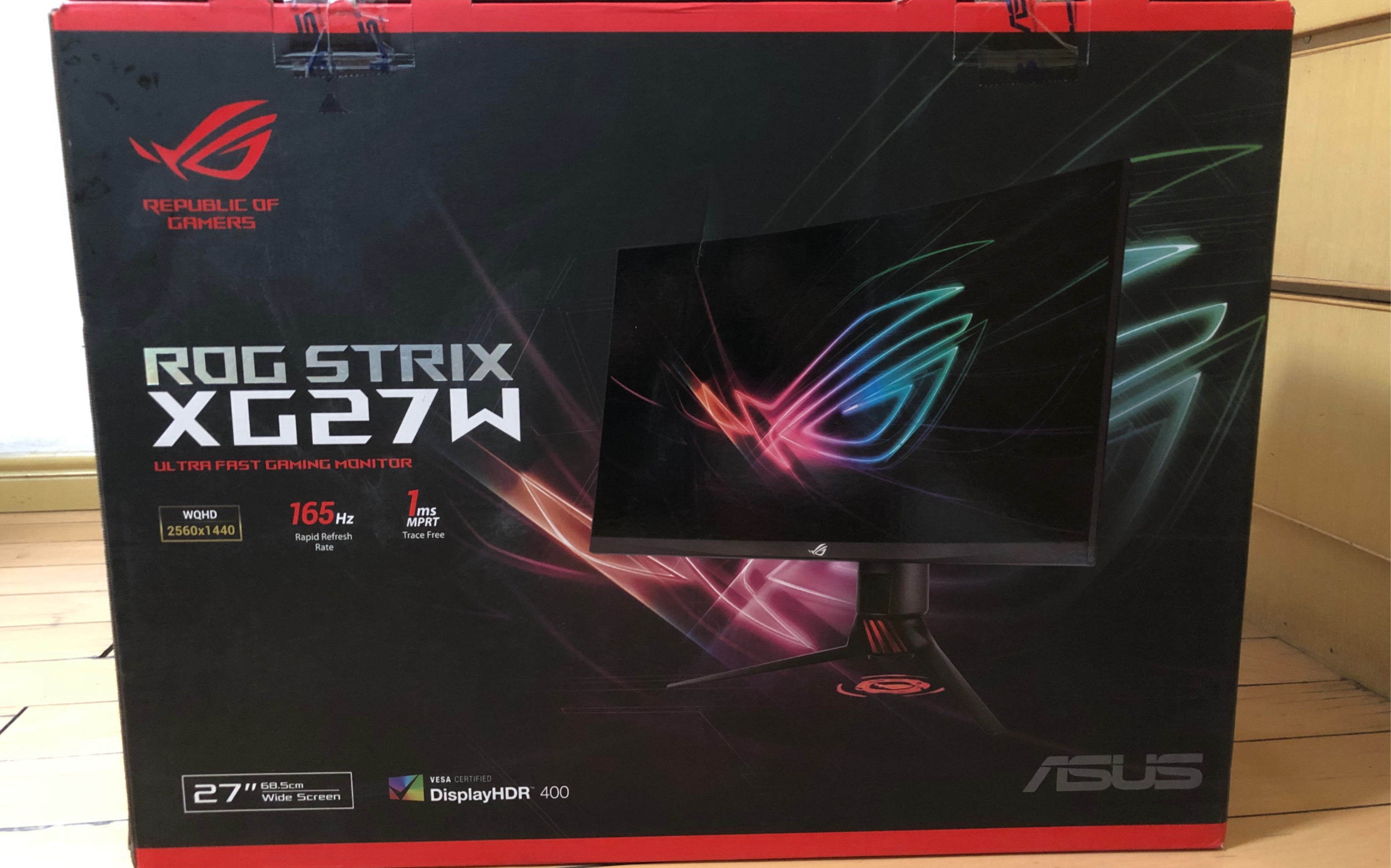 XG27WQ显示器快速滚动页面泛红然后恢复,这是VA拖影还是显示器...