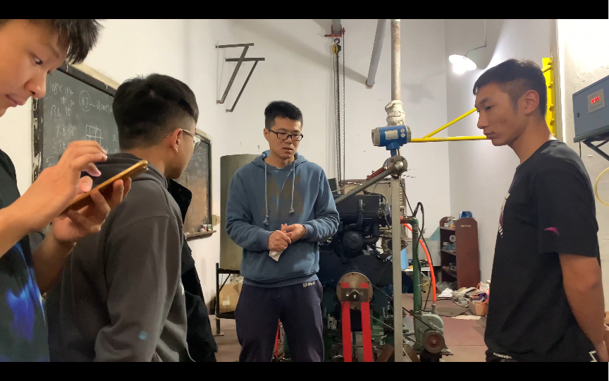 测量发动机扭矩功率「船舶柴油机实验」第三次