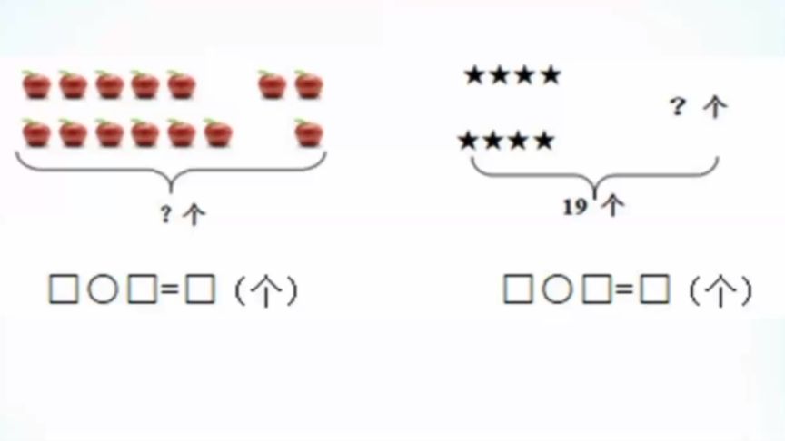 一年级看图列式计算:什么时候用减法,什么时候用加法