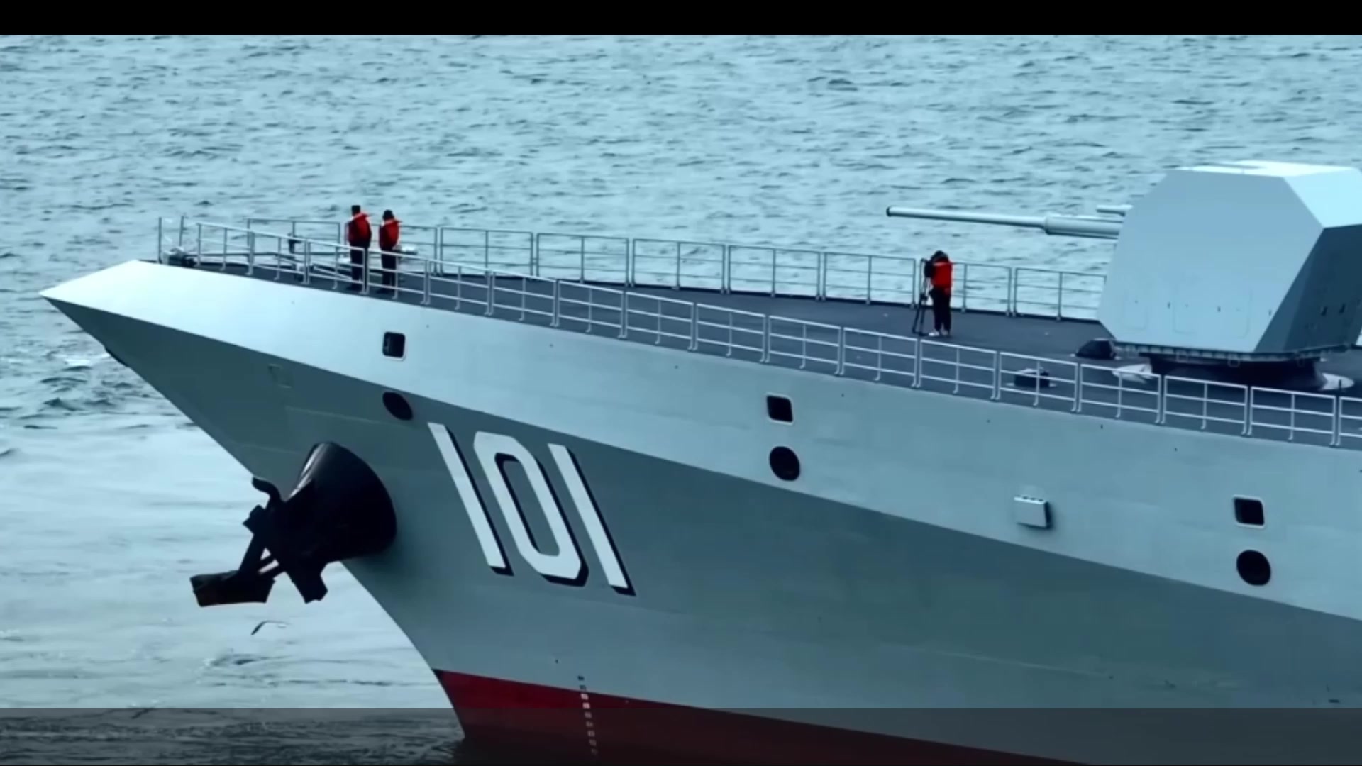 从主战力量上来看,10艘055万吨大驱服役后,中国在全球处何水平 #...