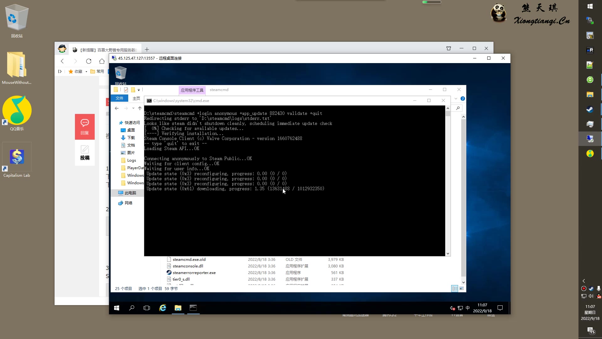 百慕大野兽专用服务器的搭建视频教程windows