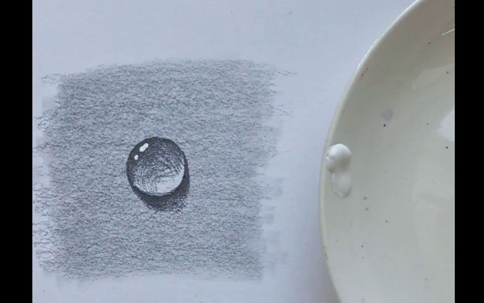 素描水滴详细教程,简单易学