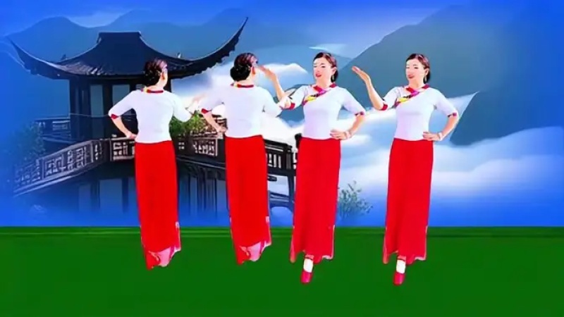 热歌小舞蹈,转身一去人生如戏,最流行舞蹈,简单又好看邀你欣赏