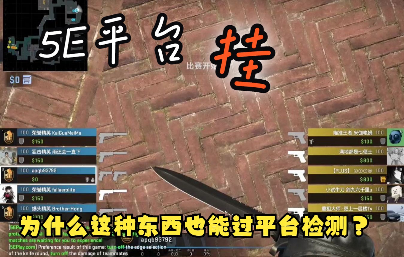 5E平台是不是有点搞笑了,为什么这种东西也能过检测!