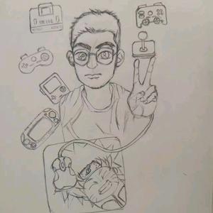 八零後老头玩游戏