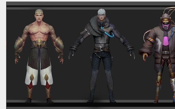 游戏角色设计完整视频