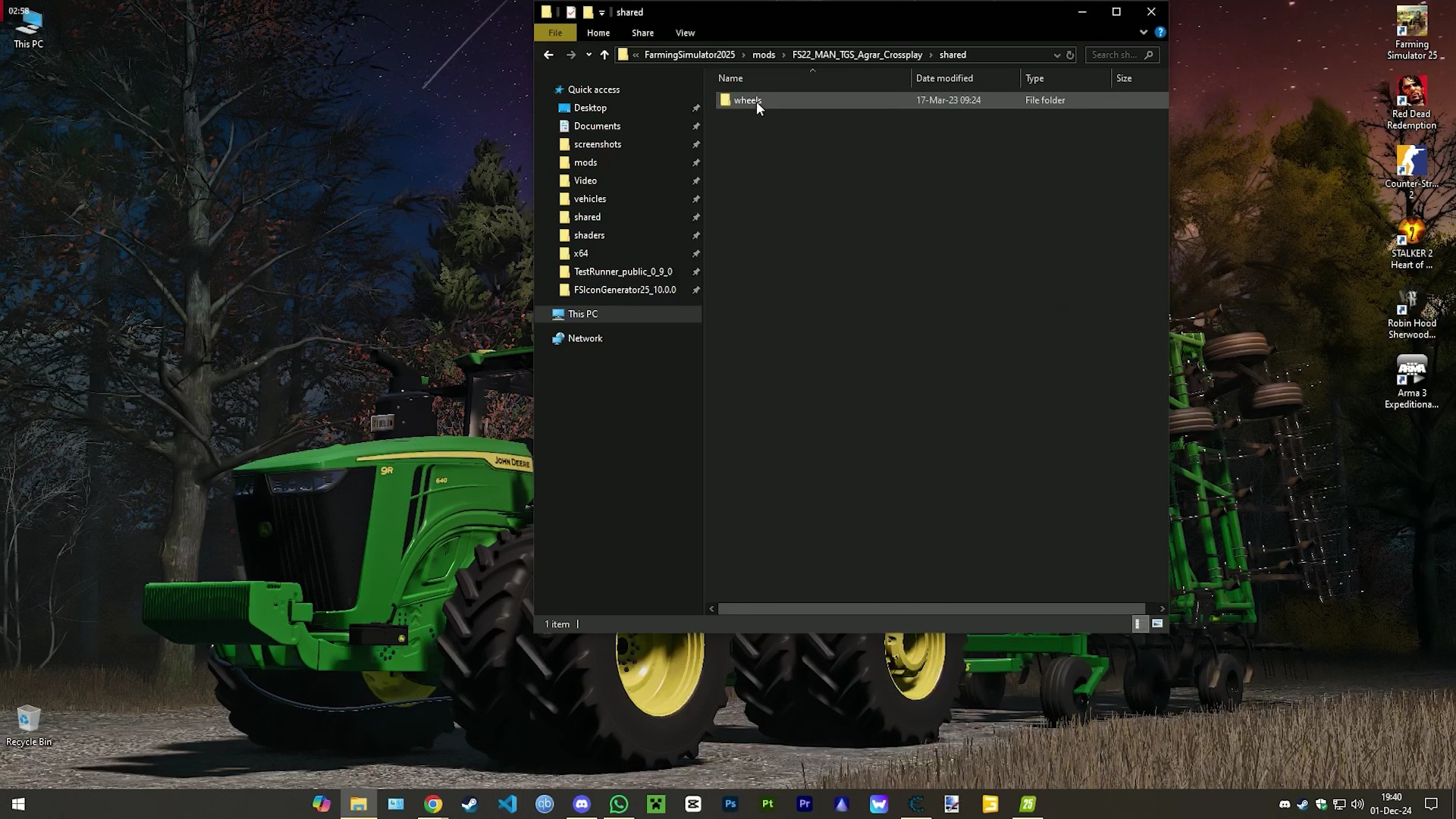 【模拟农场25】如何轻松将FS22模组转换为FS25模组!替换着色器以...