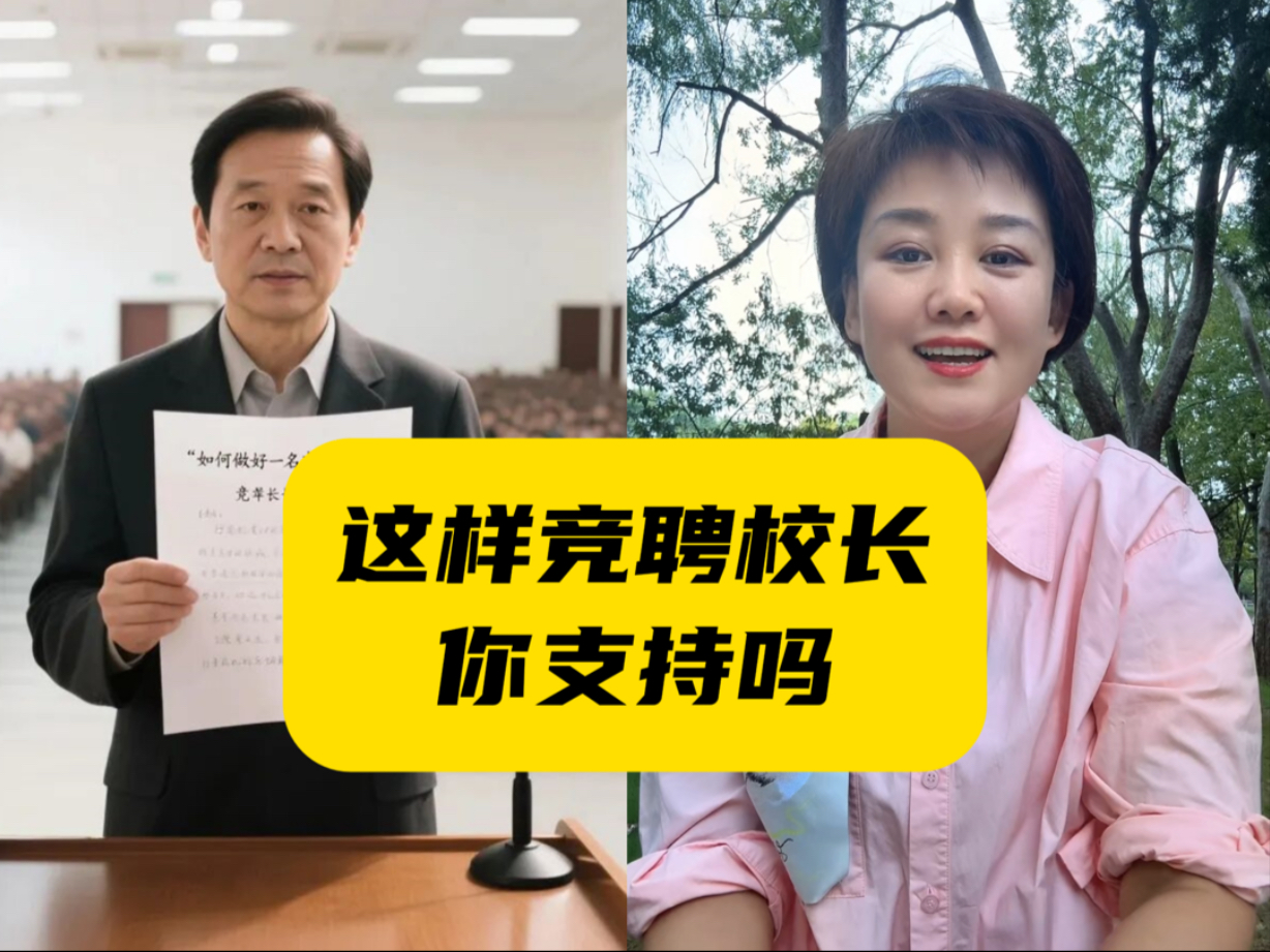 “假如我是校长”——竞聘校长演讲引关注