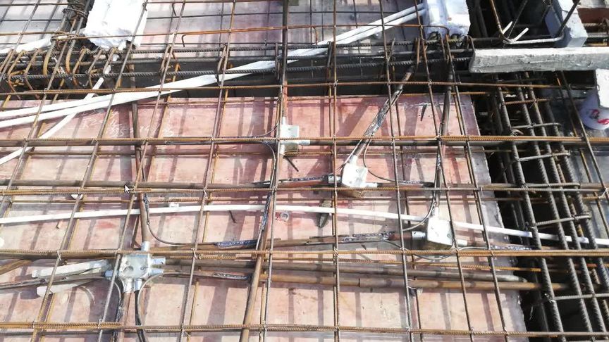 房地产水电安装消防预埋管施工接地连接